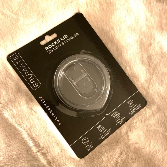 BRUMATE | Other | New Brumate Rocks Replacement Lid Clear Nonlocking ...